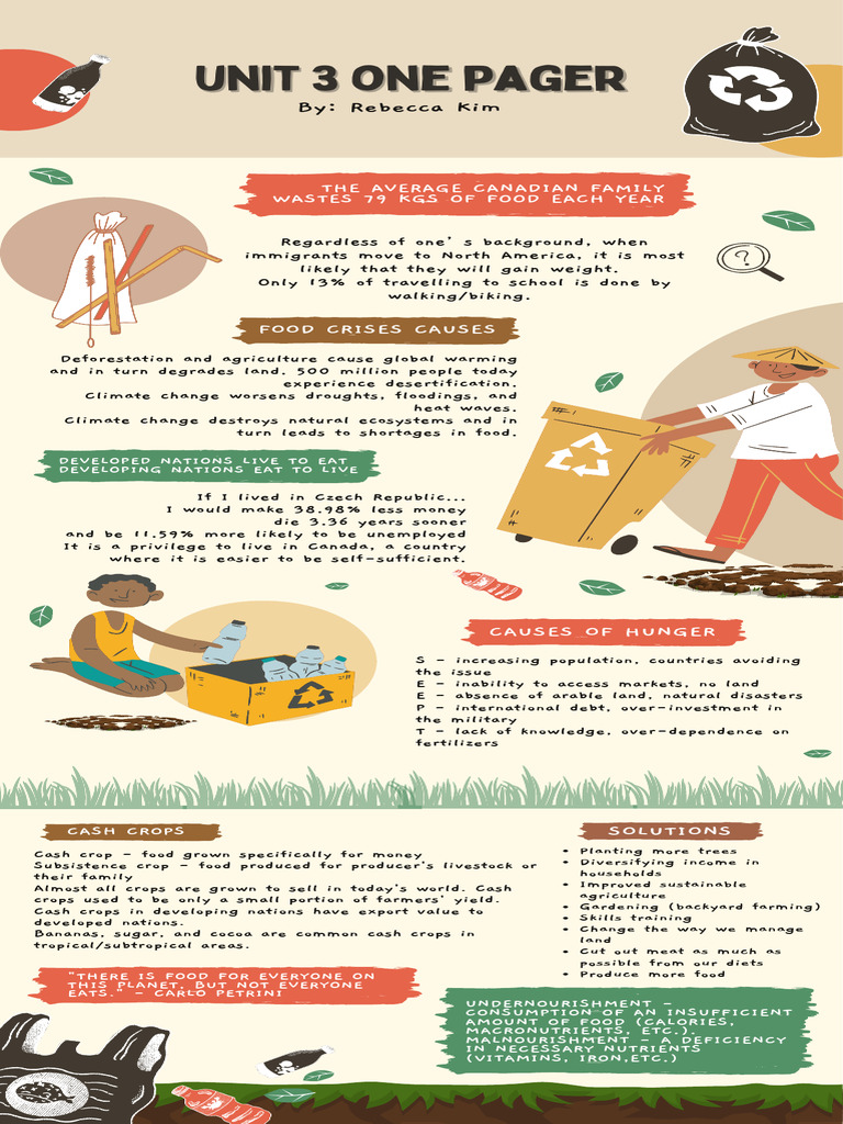 Unit 3 One Pager | PDF