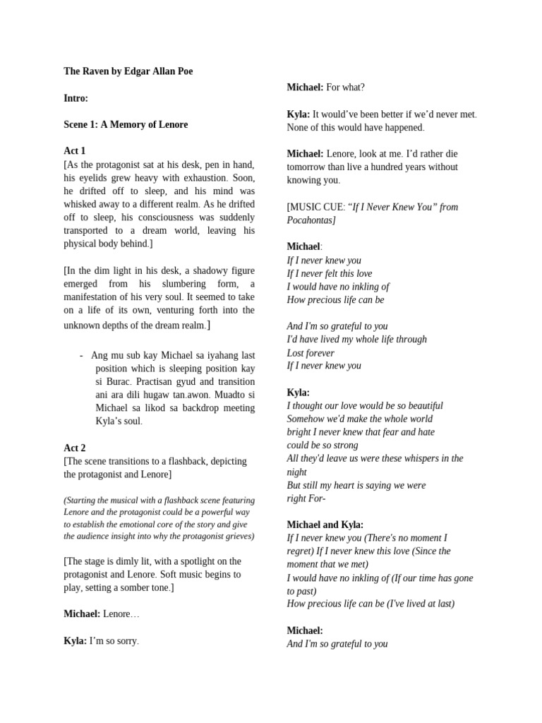 Revised Script | PDF