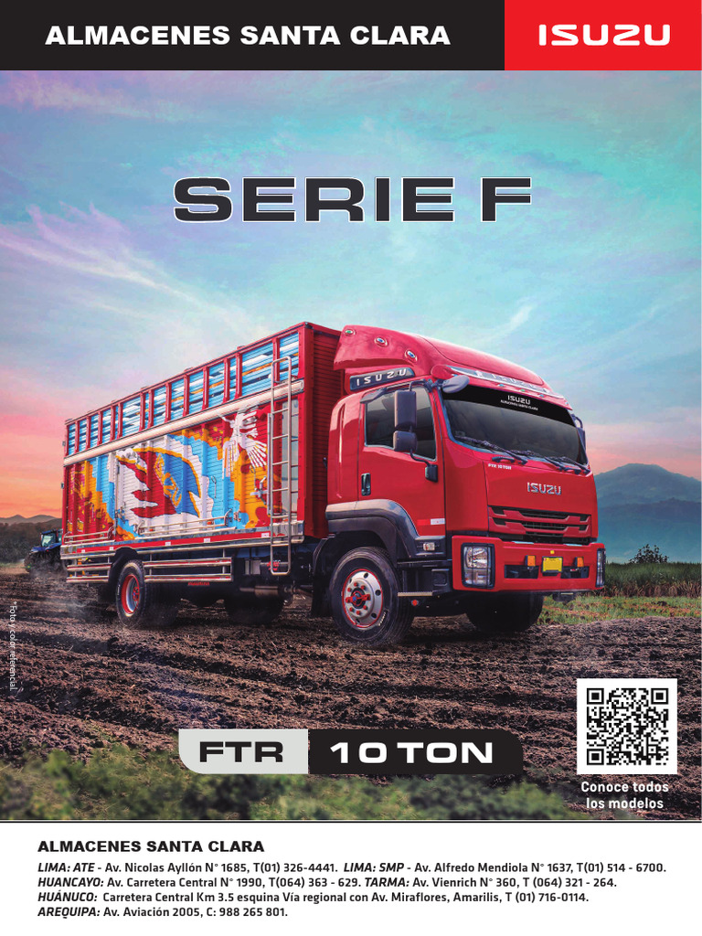 Ficha Tecnica FTR 10 Ton 2024 | PDF