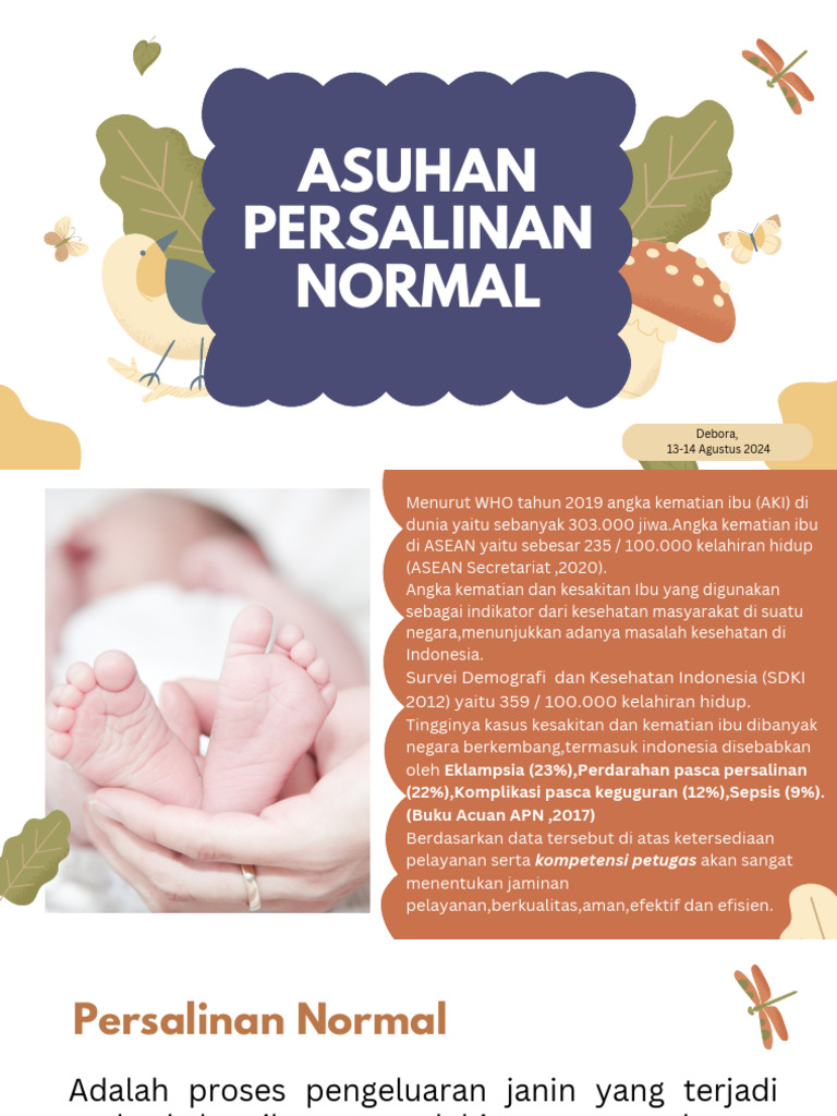 ASUHAN PERSALINAN NORMAL - Debora | PDF
