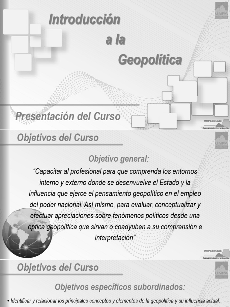 Expo (Presentación Del Curso de Postgrado) | PDF