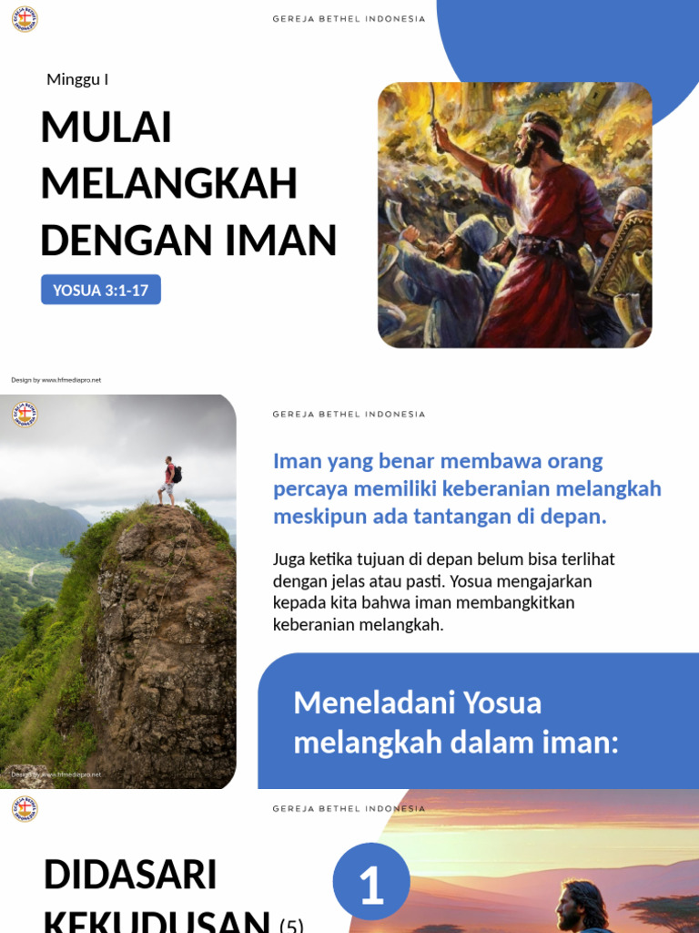 m1-Mulai Melangkah Dengan Iman | PDF m1-Mulai Melangkah Dengan Iman | PDF