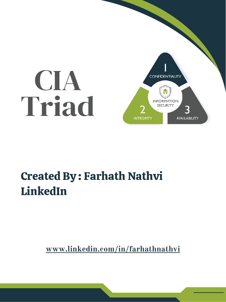 CIA Triad 1724878141 | PDF