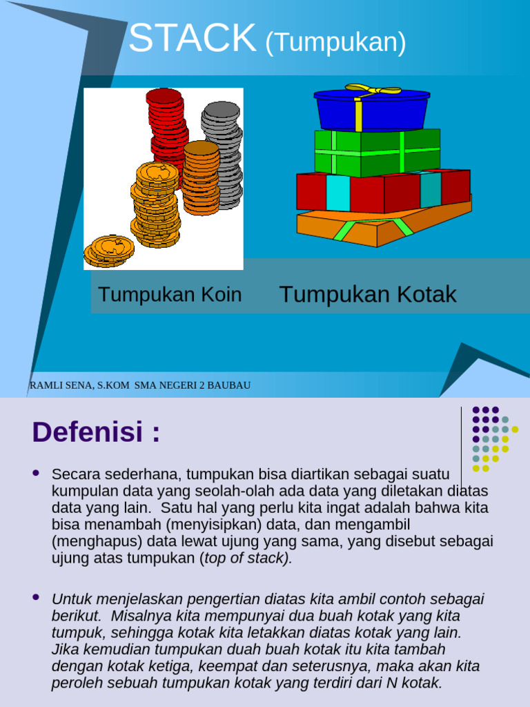 Stack Tumpukan | PDF