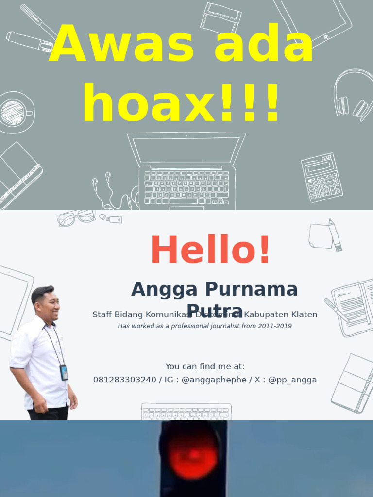 Materi Anti Hoax by Angga Purnama Putra | PDF