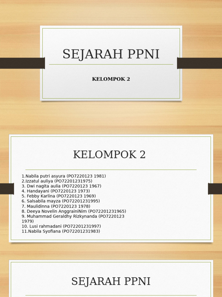Kel 2 Sejarah Ppni | PDF