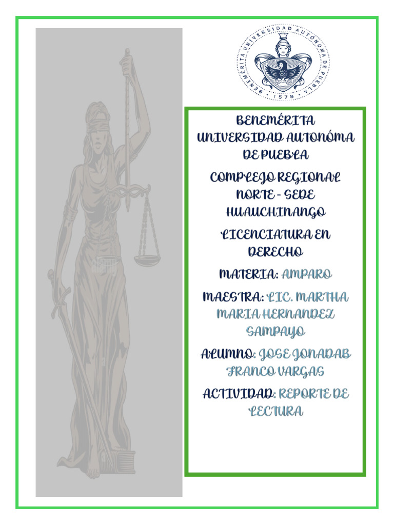 Autoridad Responsable en La Ley de Amparo | PDF