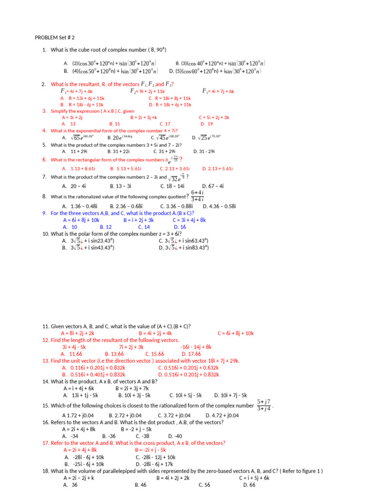 Problem Set 2 | PDF