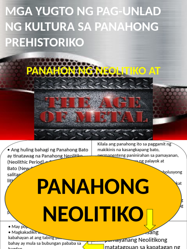2a. 2nd qtr-PANAHON - NG - METAL | PDF