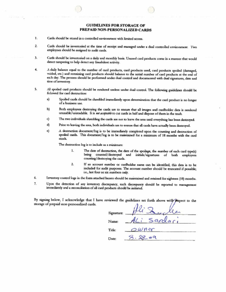 Guidelines For Storage... | PDF