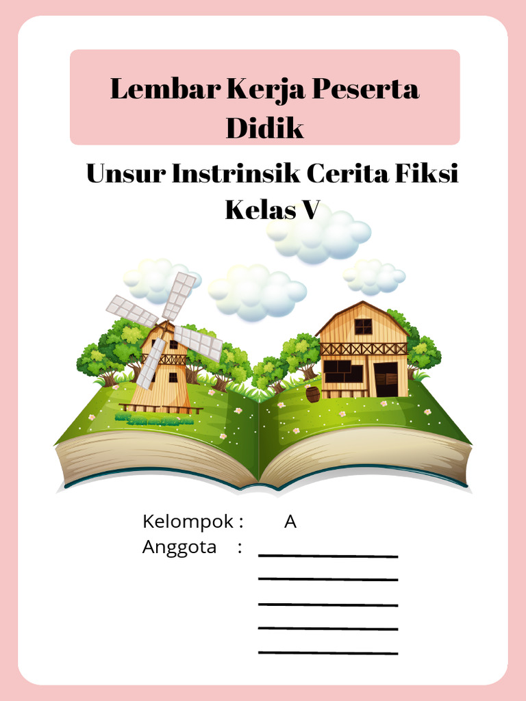 LKPD Unsur Intrinsik Cerita Kelas 5 | PDF | Fiksi Misteri, Thriller ...