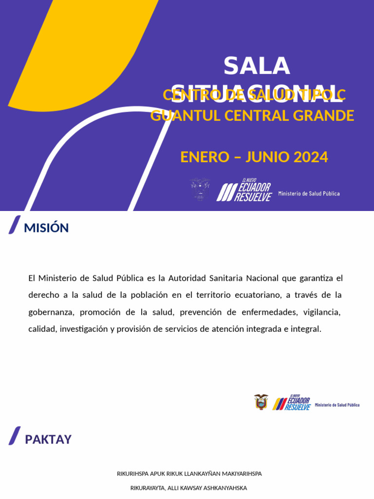 Sala Situacional 2024 Coordinaciòn Zonal 5 Corregido | PDF