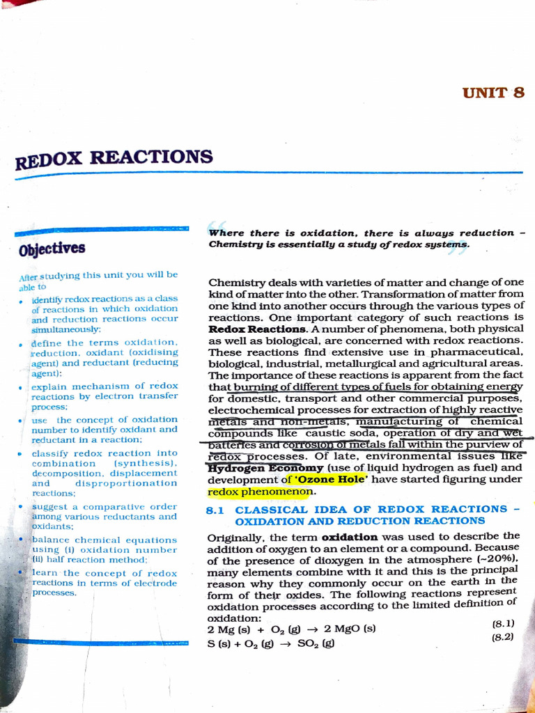 Redox | PDF