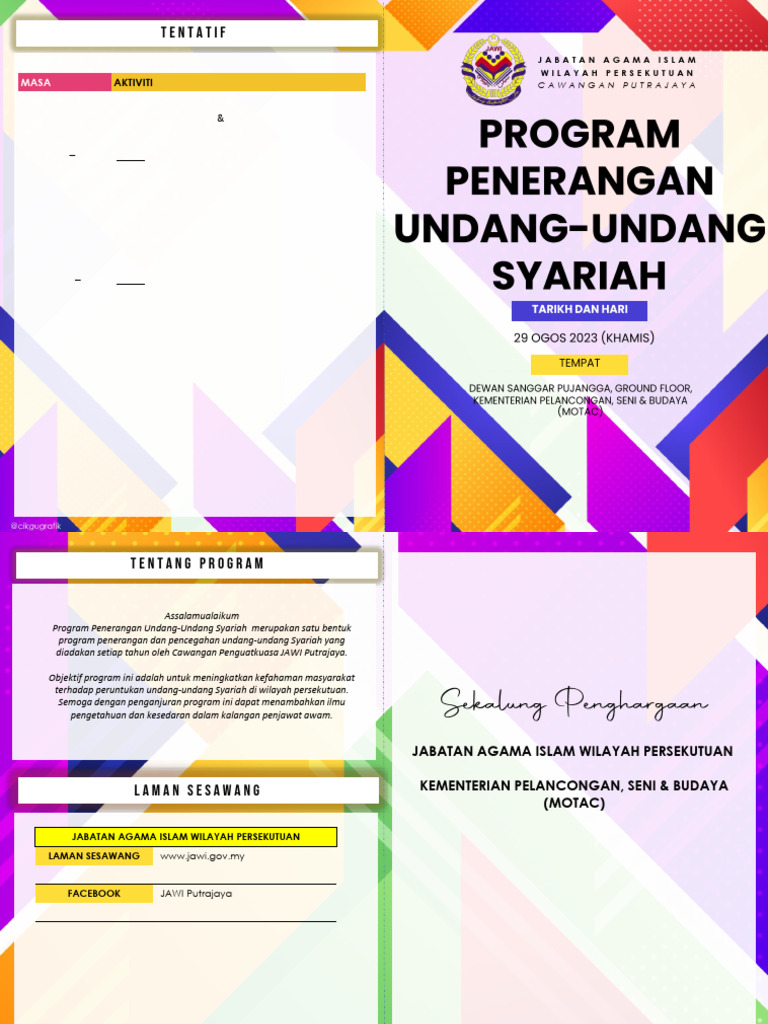 Template Buku Program | PDF