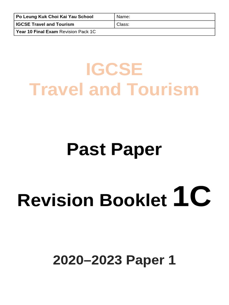 1C. TT Paper 1 2020-2023 | PDF