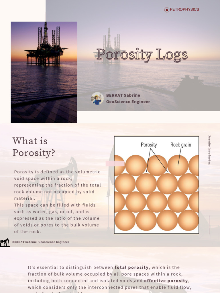 Porosity Log From Neutron | PDF