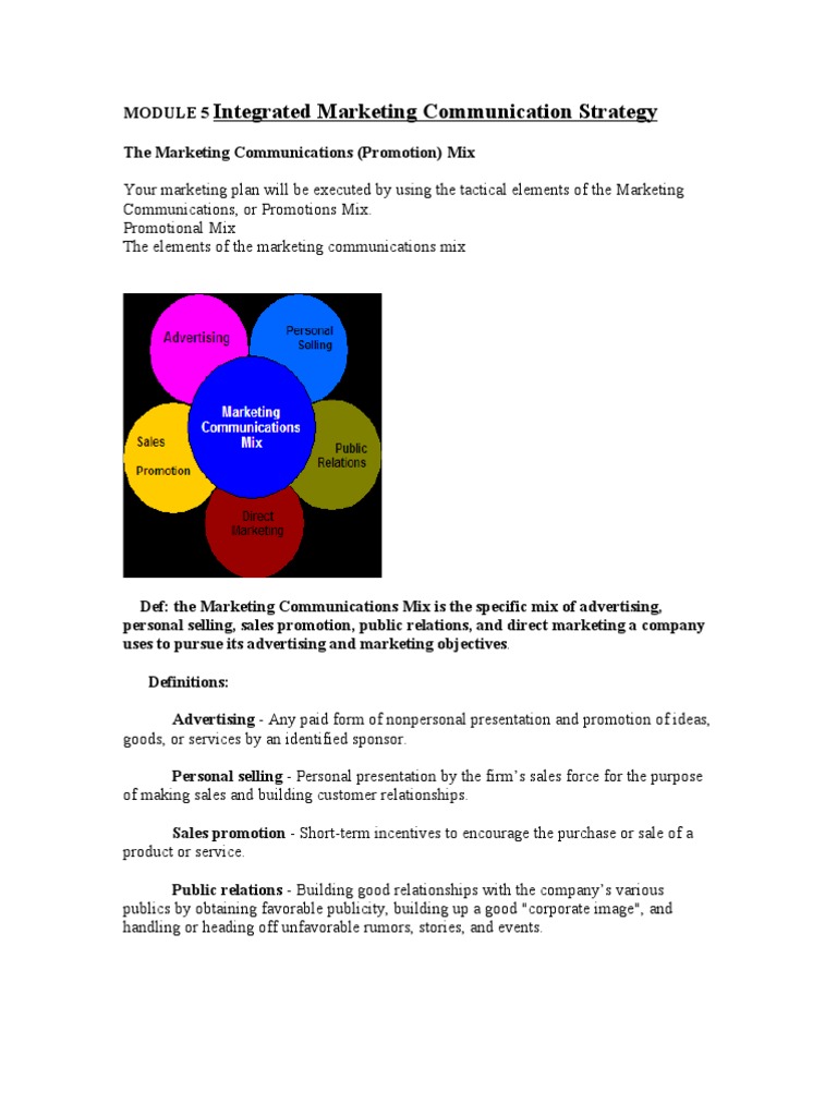 Module 5 Notes | PDF | Direct Marketing | Advertising