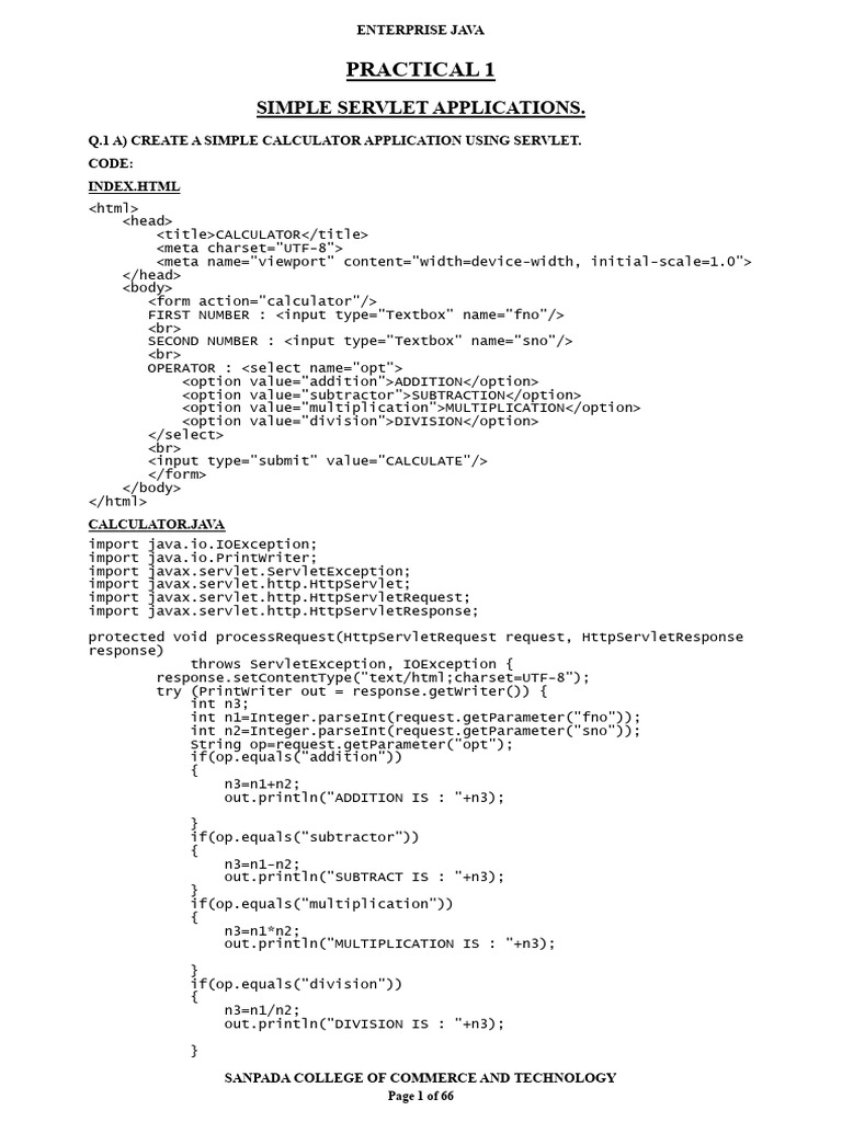 Ej Lab Manual-2 | PDF