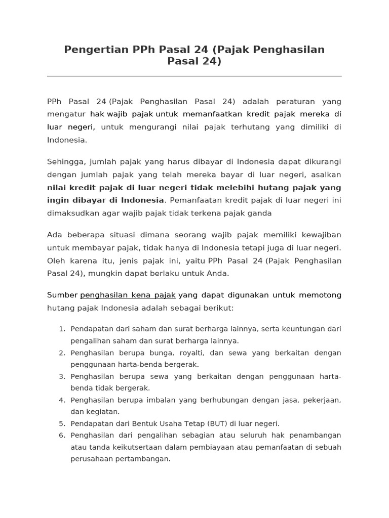PPH Ps.24 | PDF