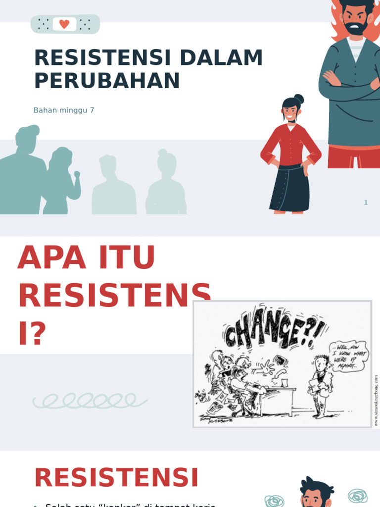Bahan Minggu Ke-7 Resistency To Change | PDF