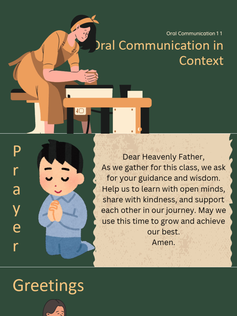 Week-5-Sample Oral Communication. | PDF