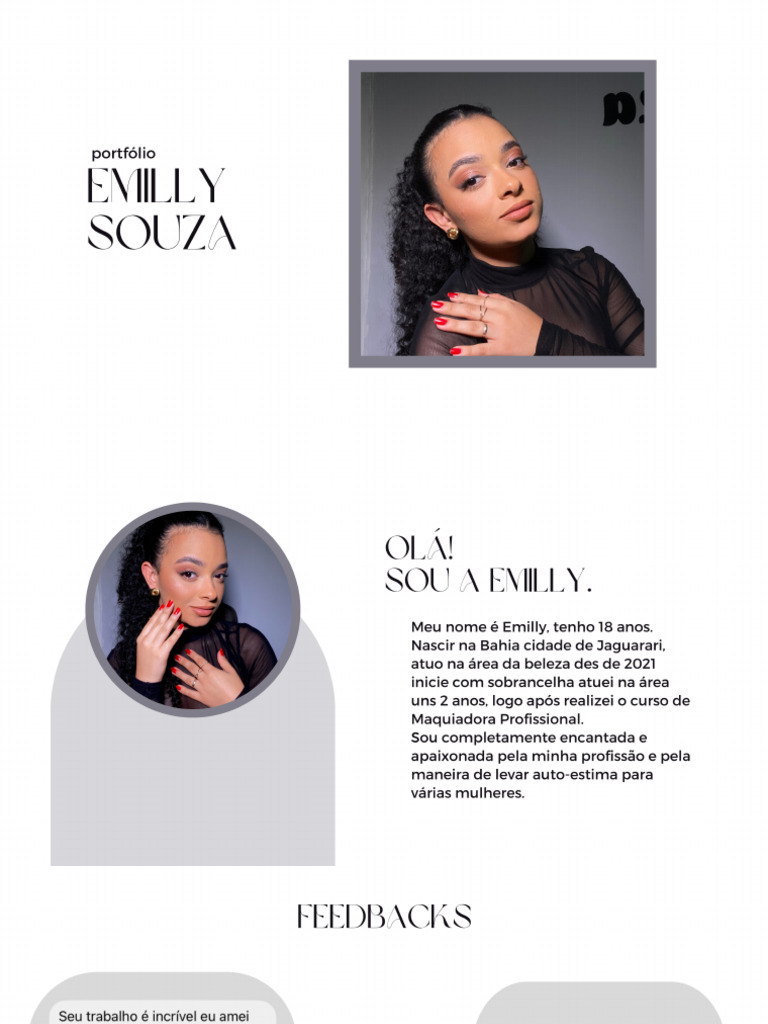 Portfolio Emily Souza Makeup | PDF