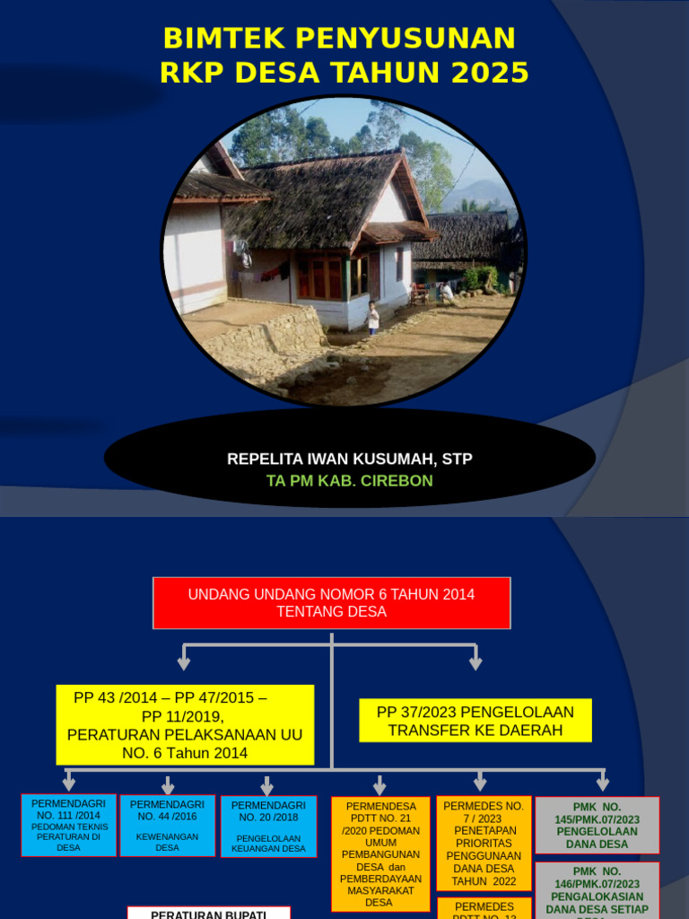 BIMTEK PENYUSUNAN RKP DESA 2024 | PDF