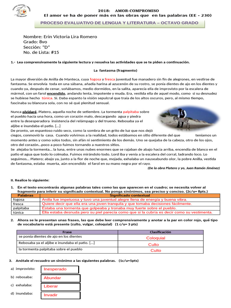 LIRA ERIN 8vo. D. - Ultimo Proceso de LyL | PDF