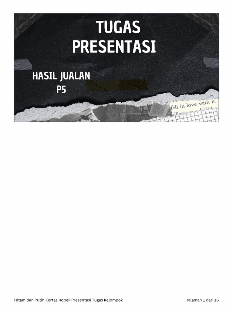 Presentasi p5 | PDF