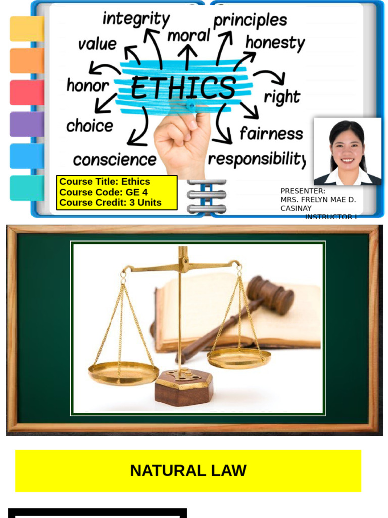 ETHICS CHAPTER 3 | PDF