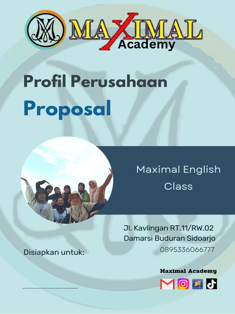 Maximal Academy Profile + Proposal Max English | PDF