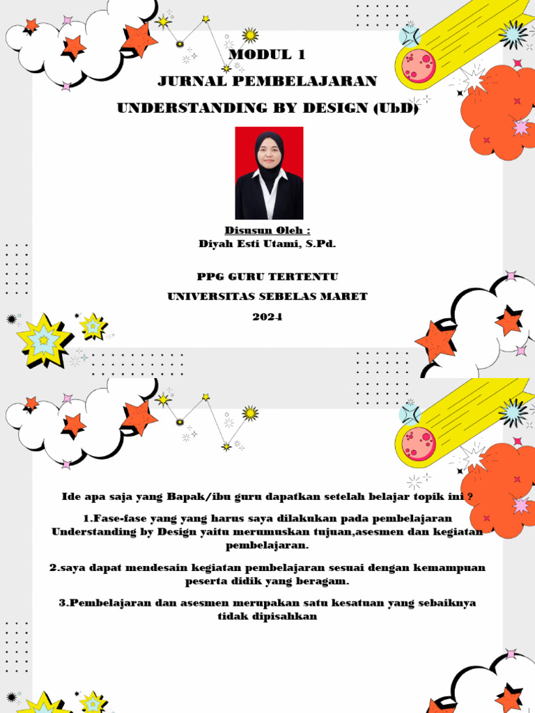 JURNAL PEMBELAJARANKU PEMBELAJARAN UbD | PDF