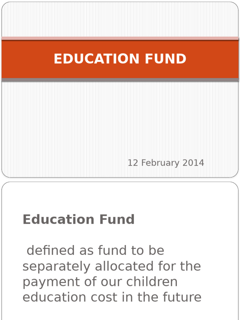Education Fund | PDF