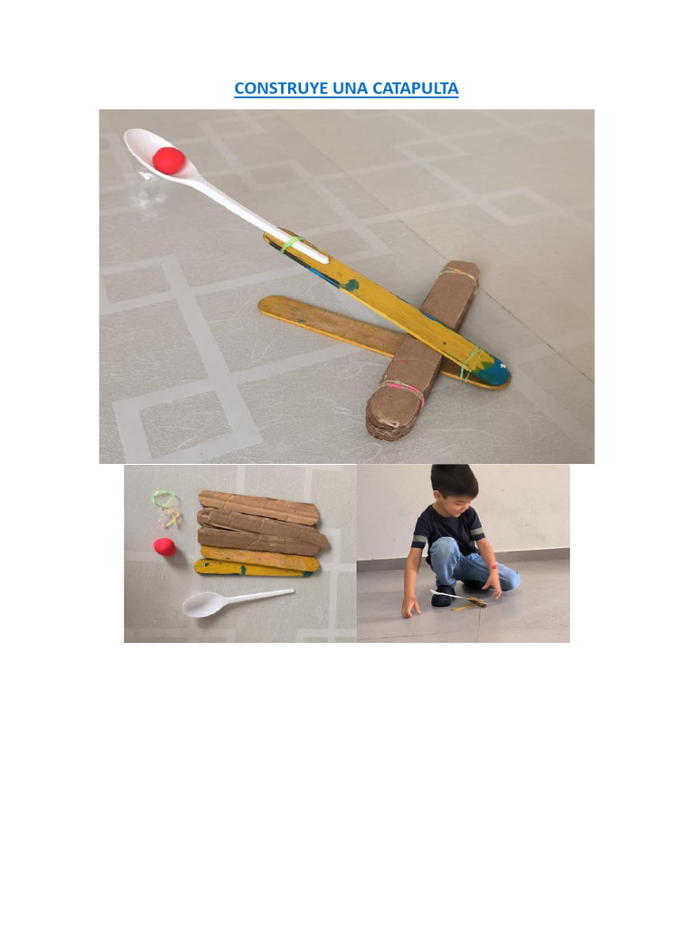 Construye Una Catapulta | PDF