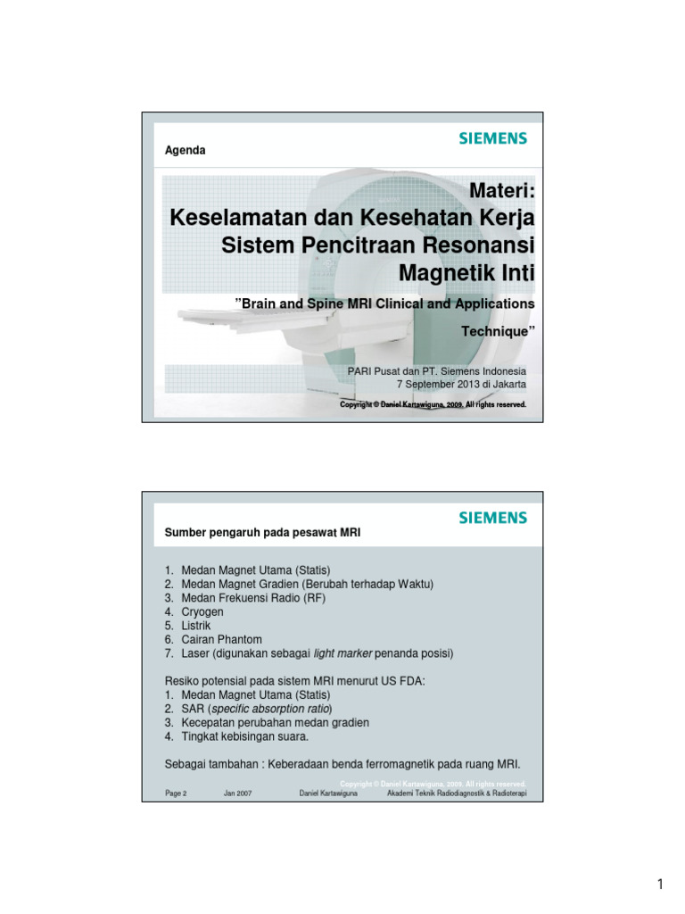 02 MRI K3 Presentasi | PDF