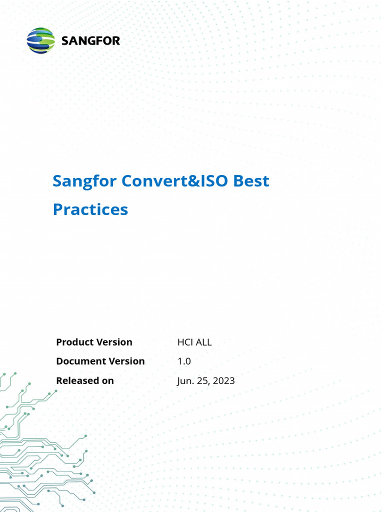 EN-Convert&ISO Best Practices | PDF