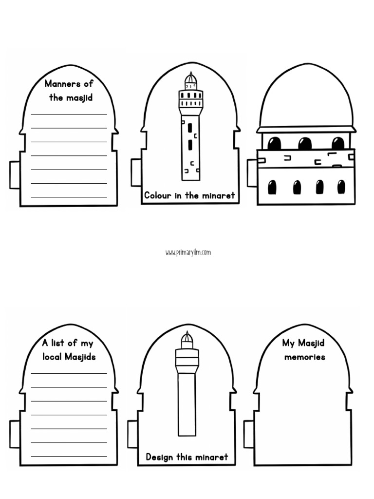 Mini Masjid Booklet | PDF