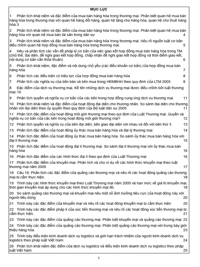 Luat Thuong Mai - UEH | PDF