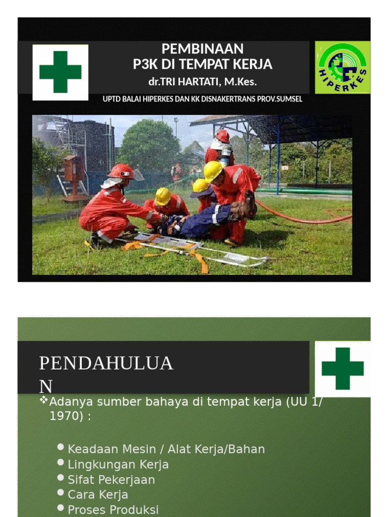 5.1 Pembinaan p3k Di Tempat Kerja | PDF