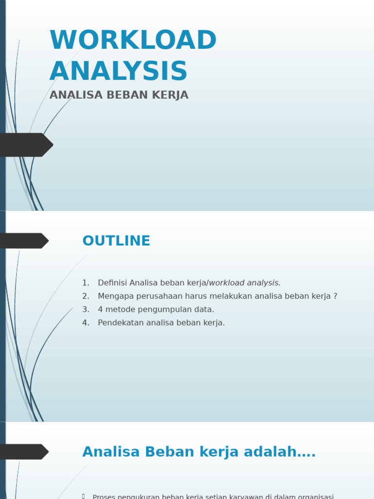 Work Load Analysis | PDF