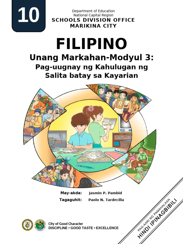 Revalidated Filipino10 Q1 M3 | PDF