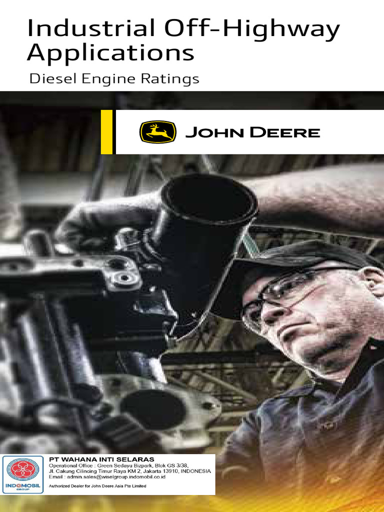Off Highway (Industrial) Engine John Deere Catalogue | PDF