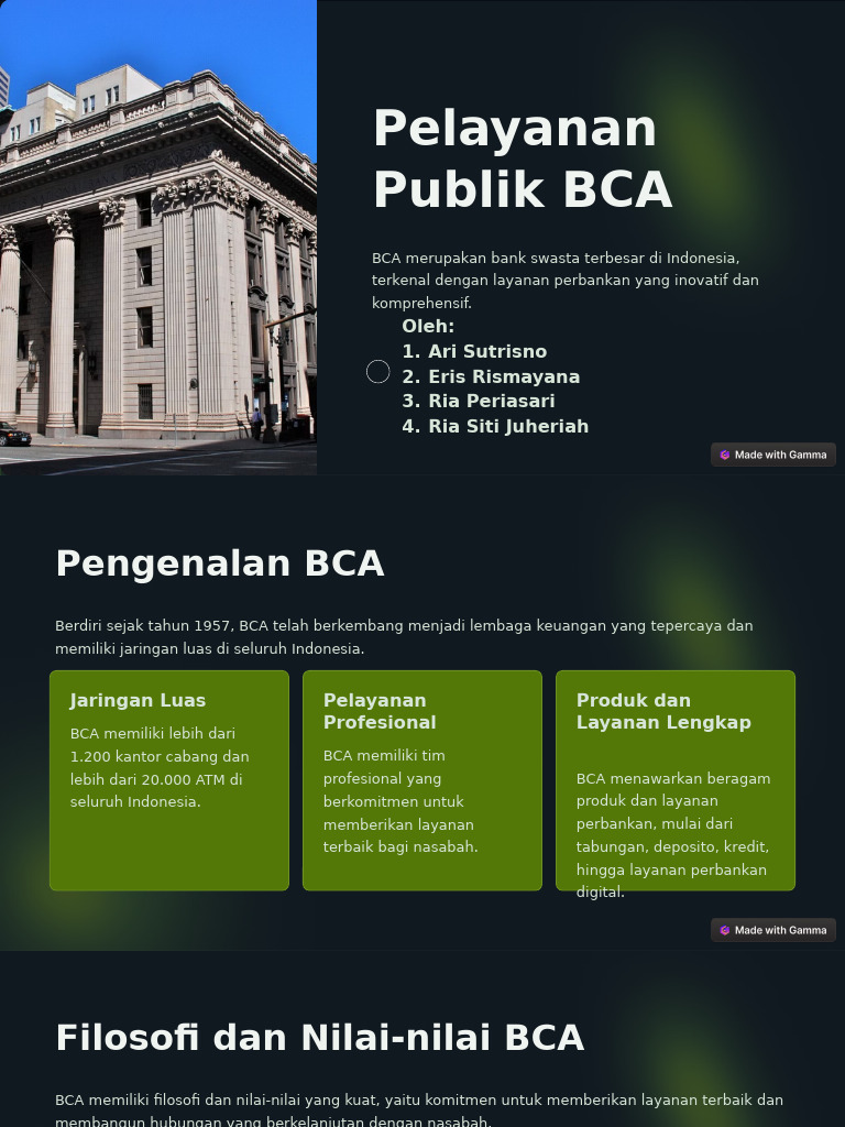 Pelayanan-Publik-BCA | PDF