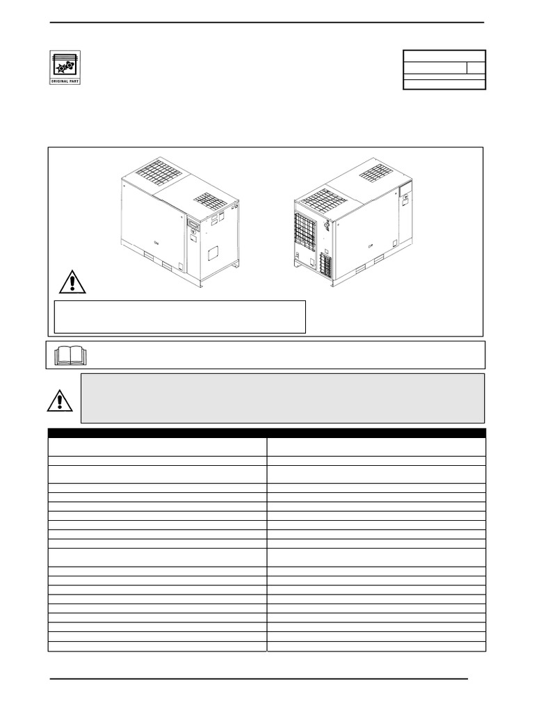 Compressor Manual | PDF