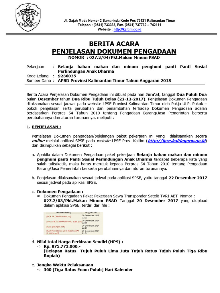 BAPP + Analisa Pasar | PDF