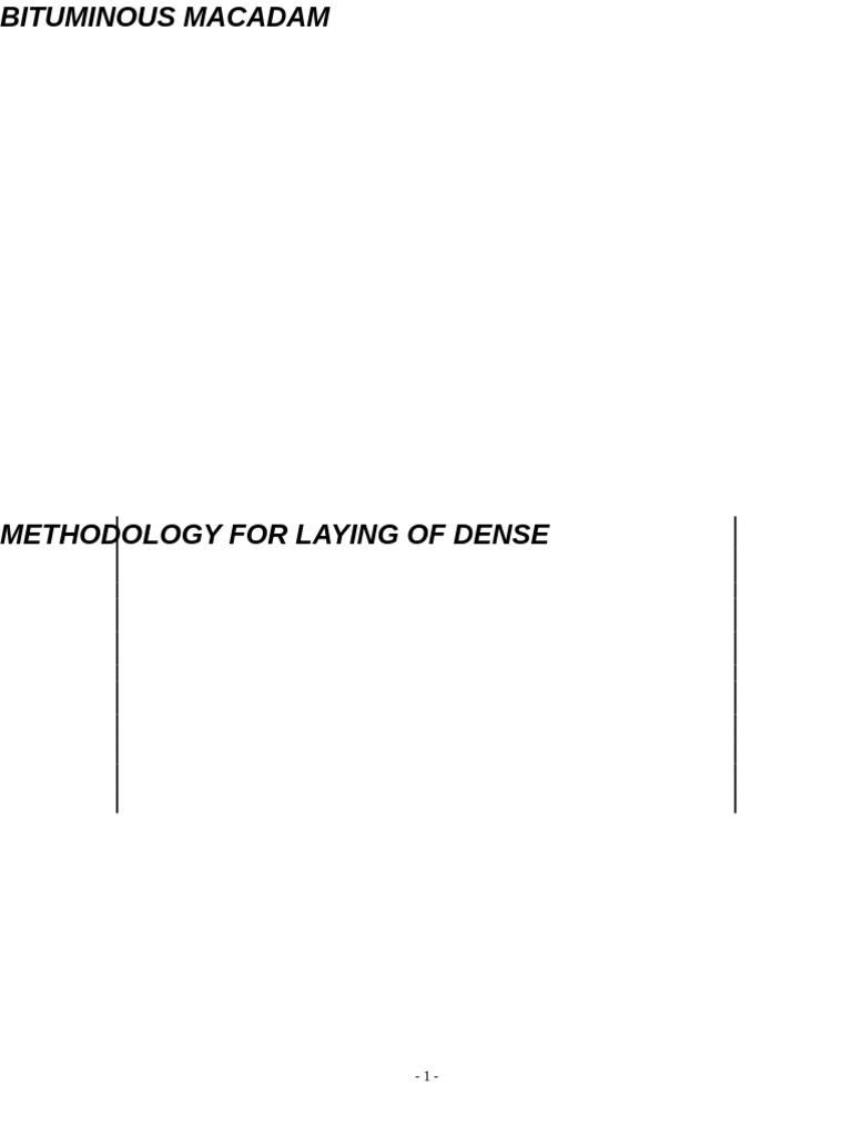 DBM Methodology | PDF