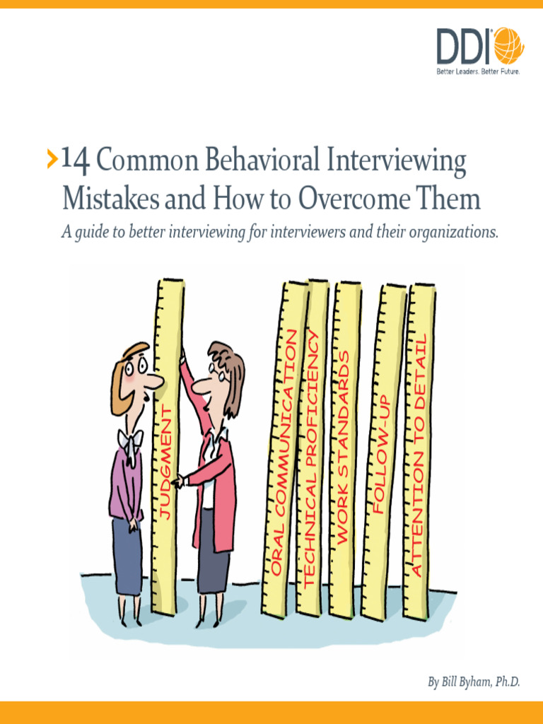 DDI - Targeted-Selection - Behavioural Interview | PDF