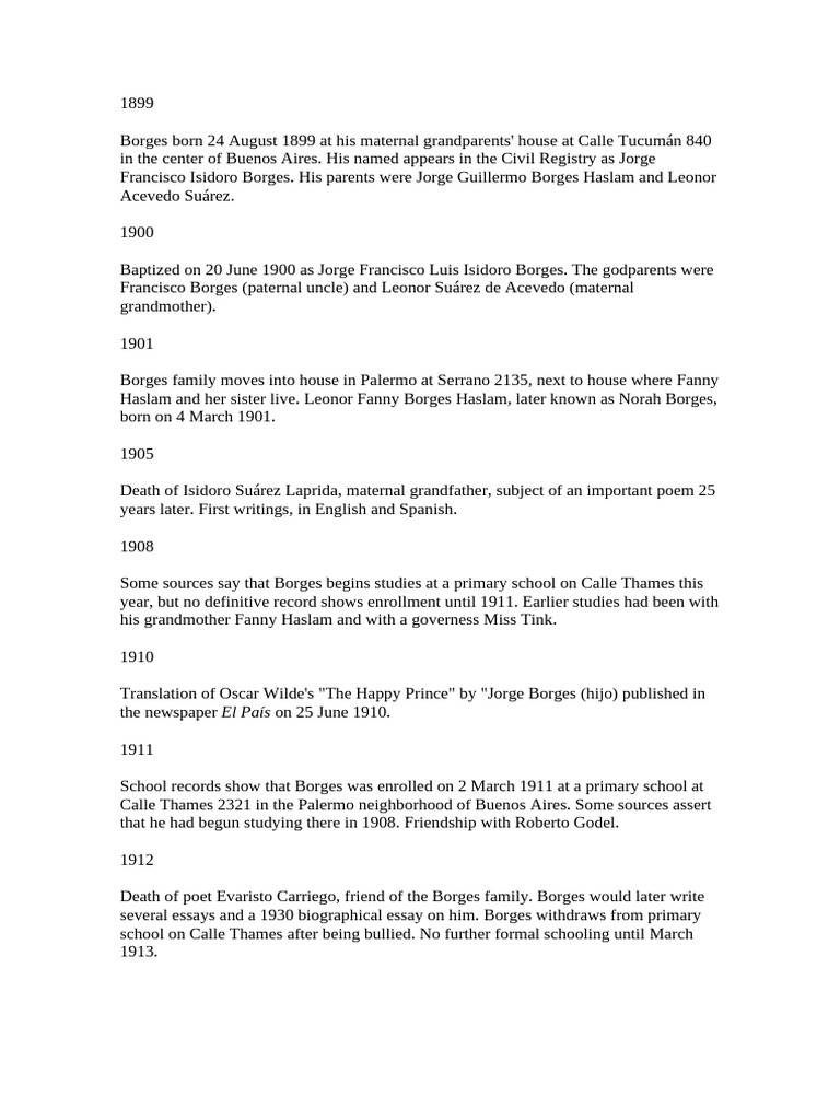 Bibliografía Textos (Daniel Balderston) | PDF