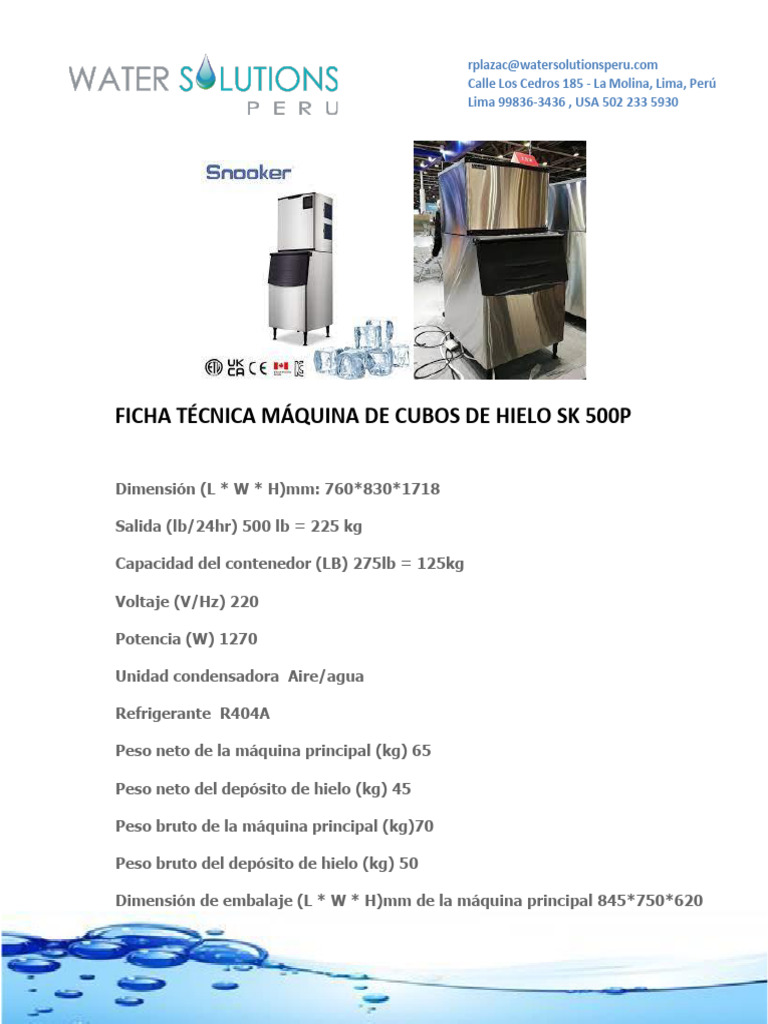 Snooker SK 500p | PDF