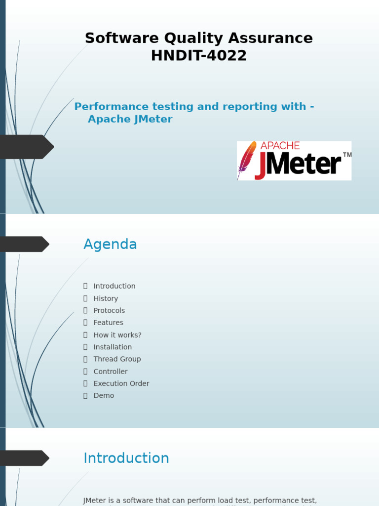 Introduction To The Apache - JMeter - Lab | PDF | Soap | Command Line Interface